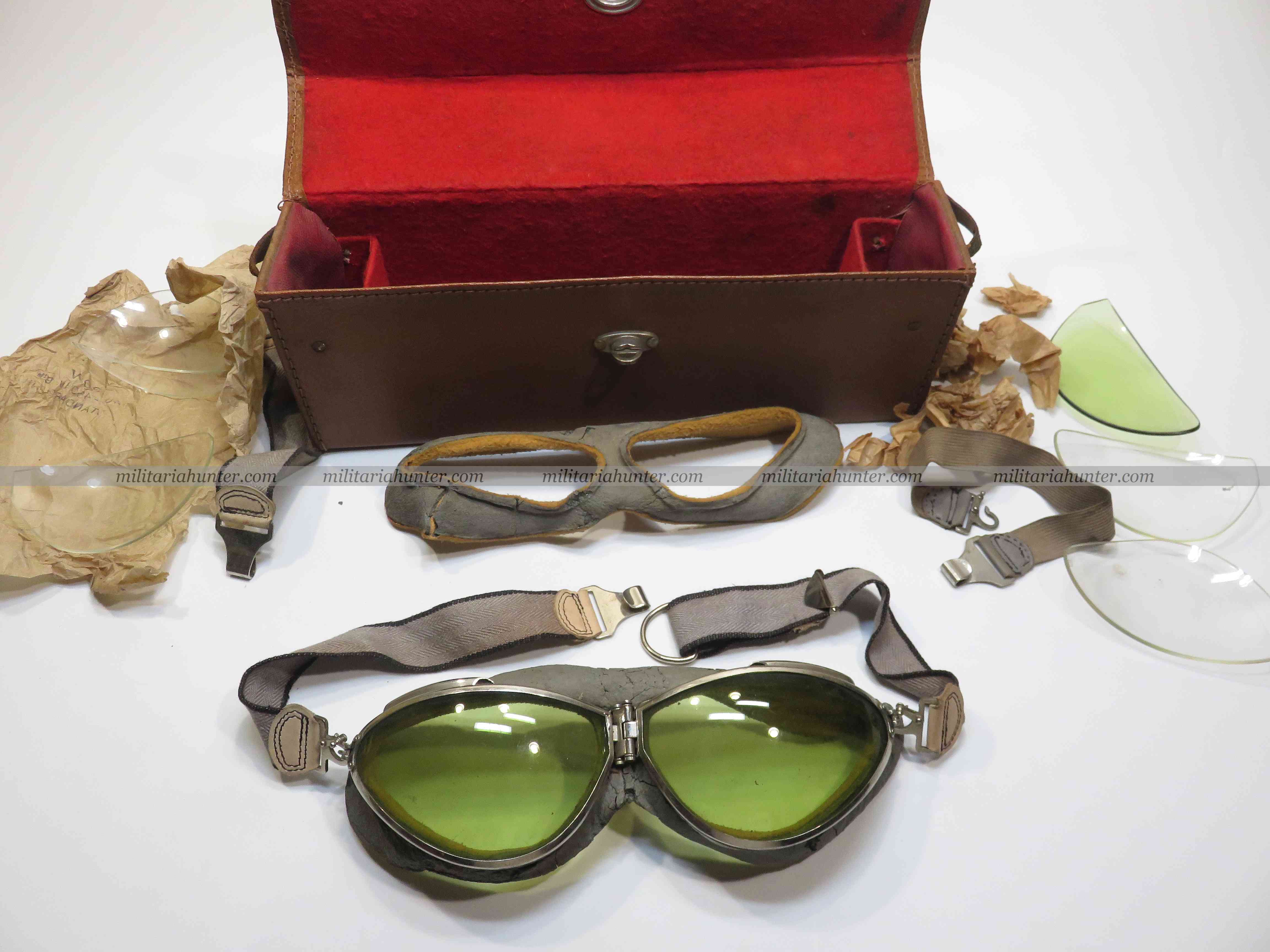 Militaria Hunter Achat Vente Estimation Militaria ww1 ww2 Lunettes de ...