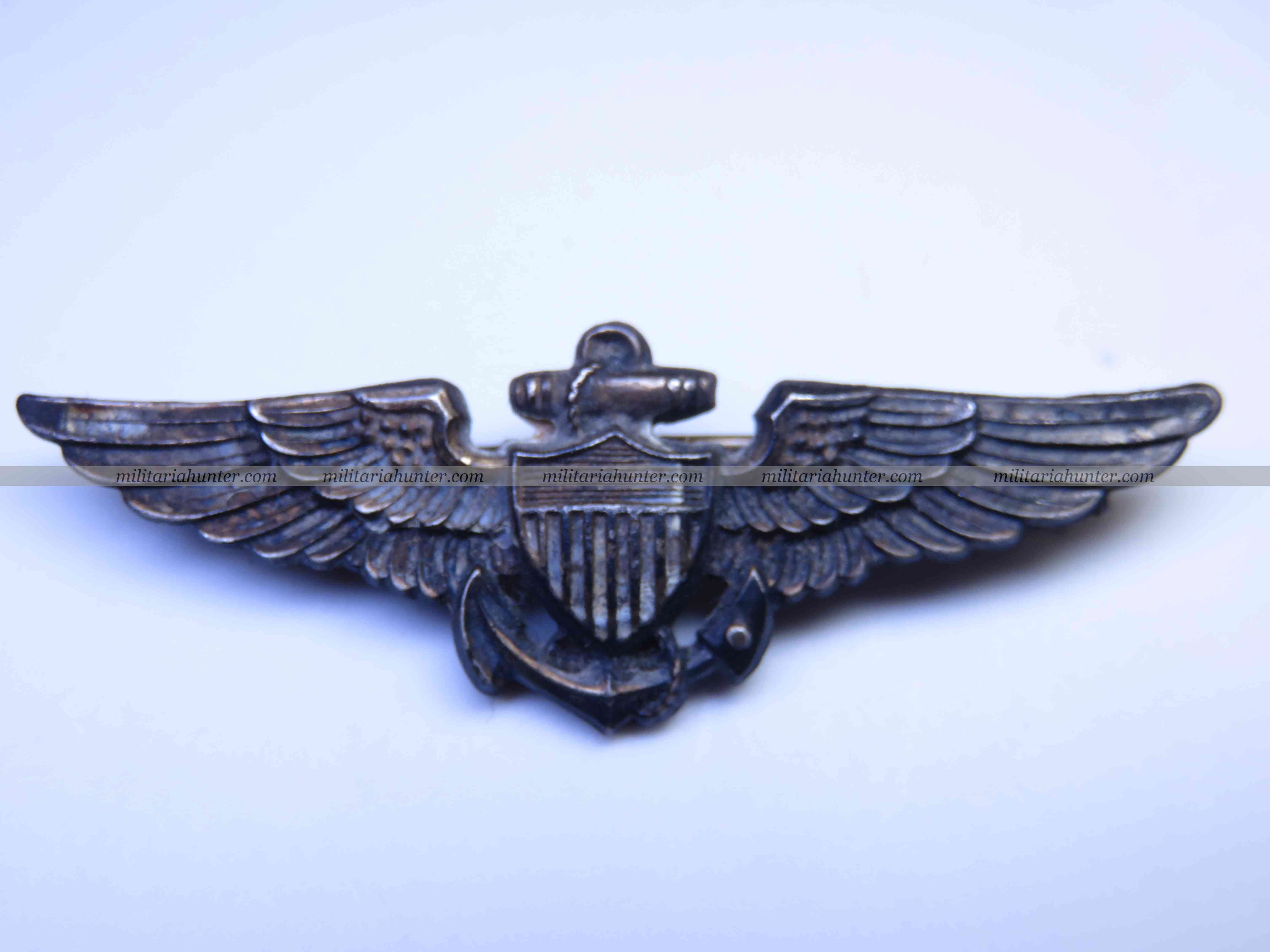 Militaria Hunter Achat Vente Estimation Militaria ww1 ww2 WW2 US Navy ...