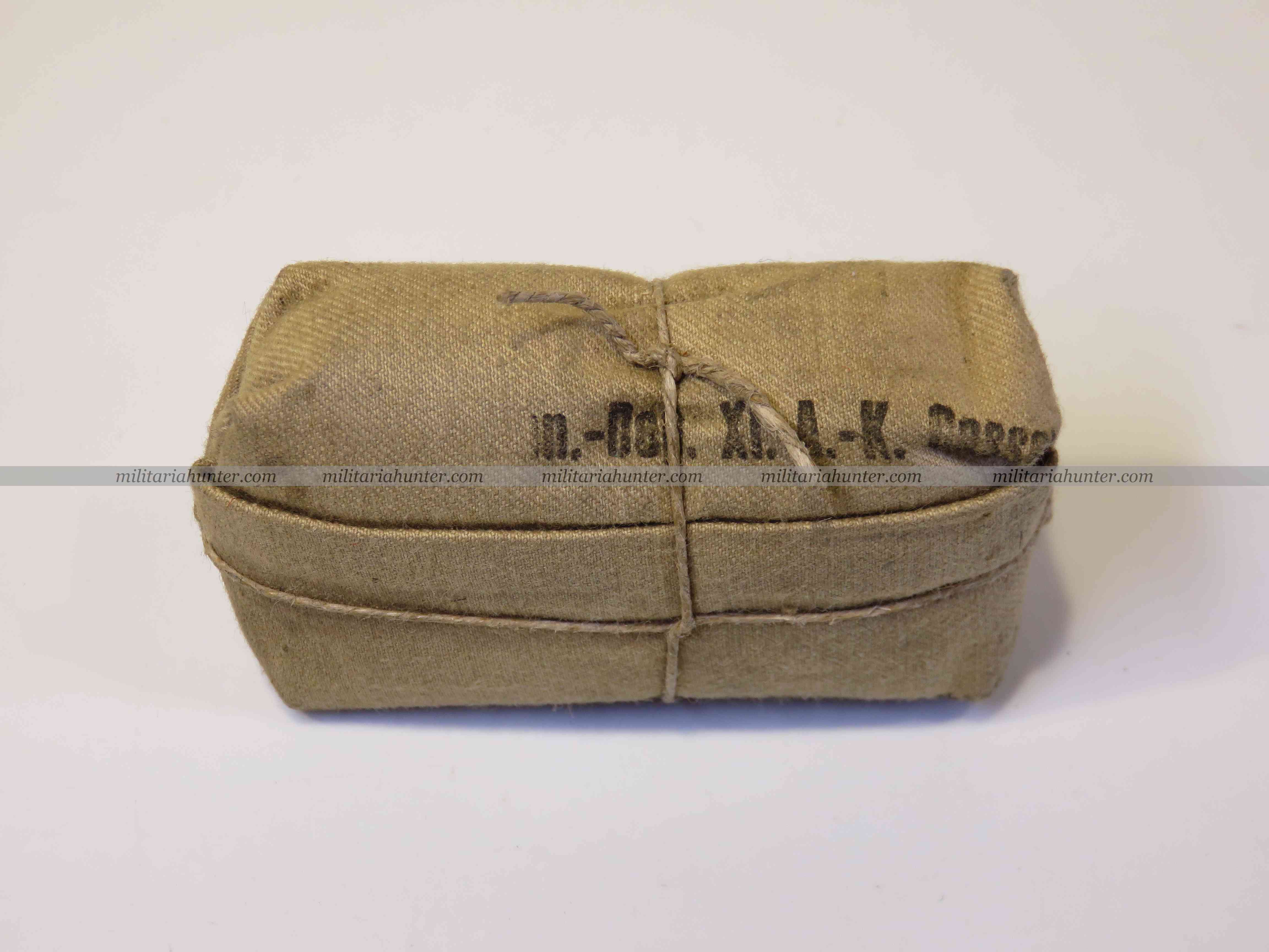 Militaria Hunter Achat Vente Estimation Militaria ww1 ww2 Pansement ...