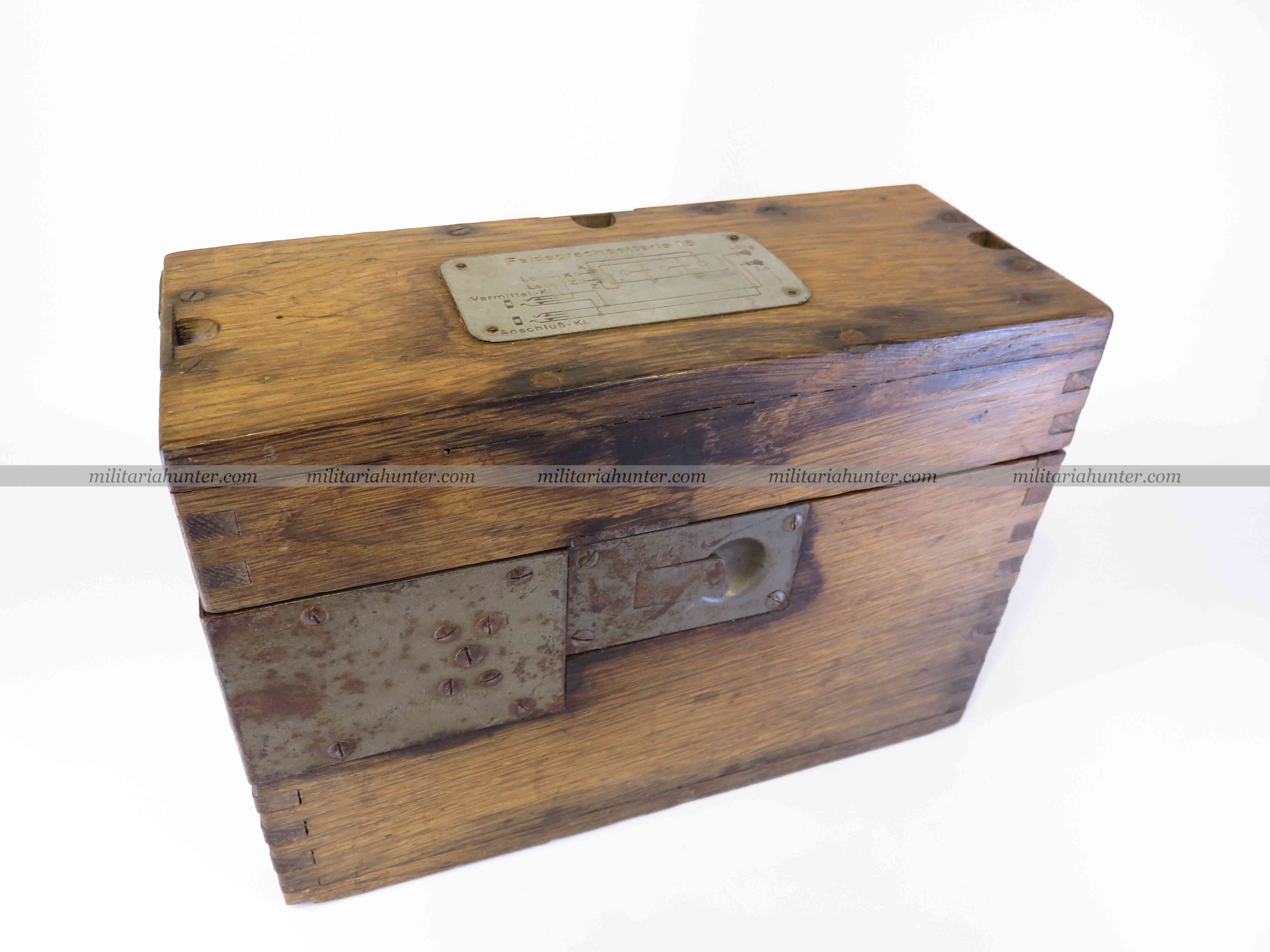 Militaria Hunter Achat Vente Estimation Militaria ww1 ww2 Boîte à ...