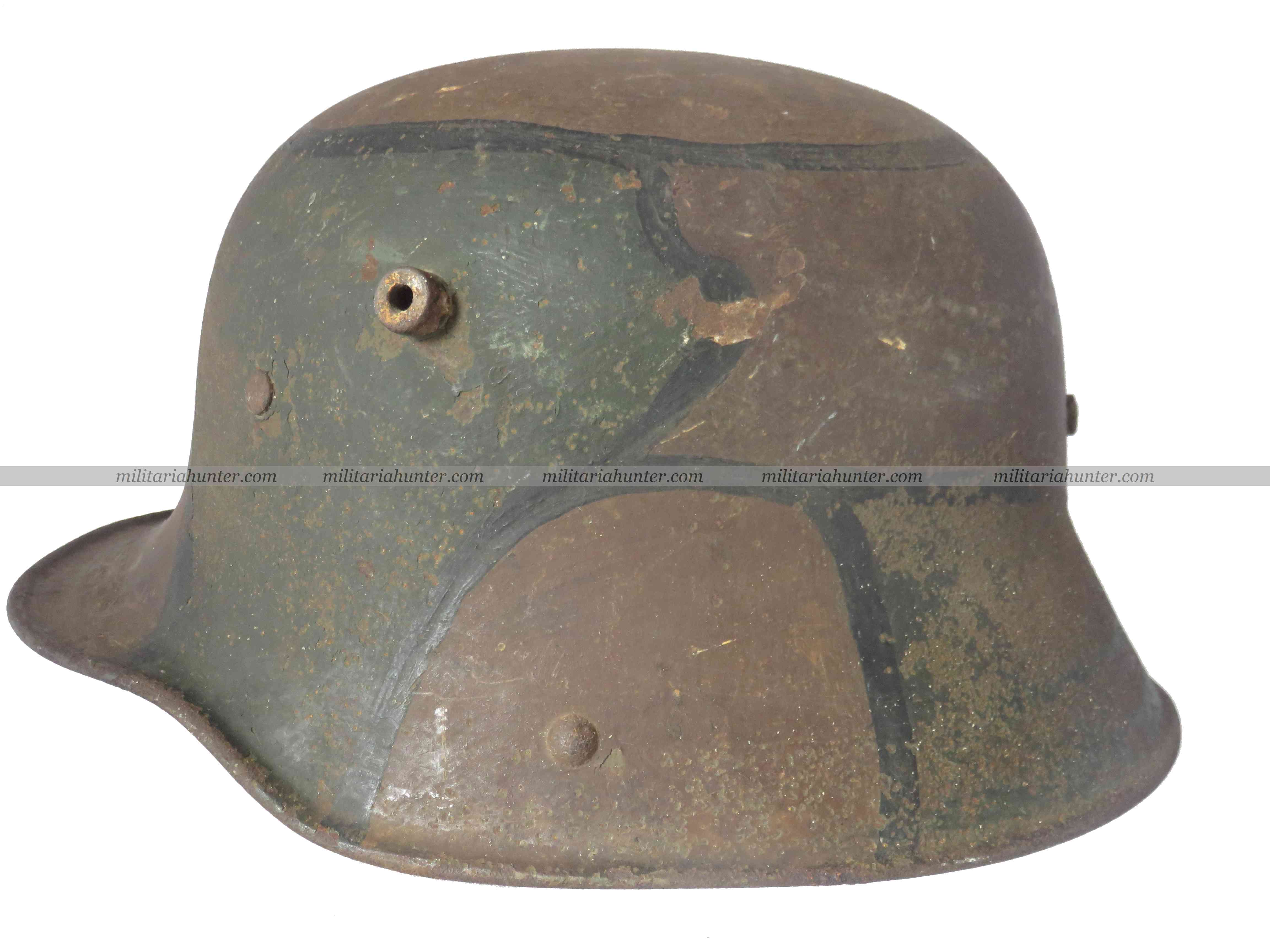 Militaria Hunter Achat Vente Estimation Militaria ww1 ww2 Stahlhelm M16 ...