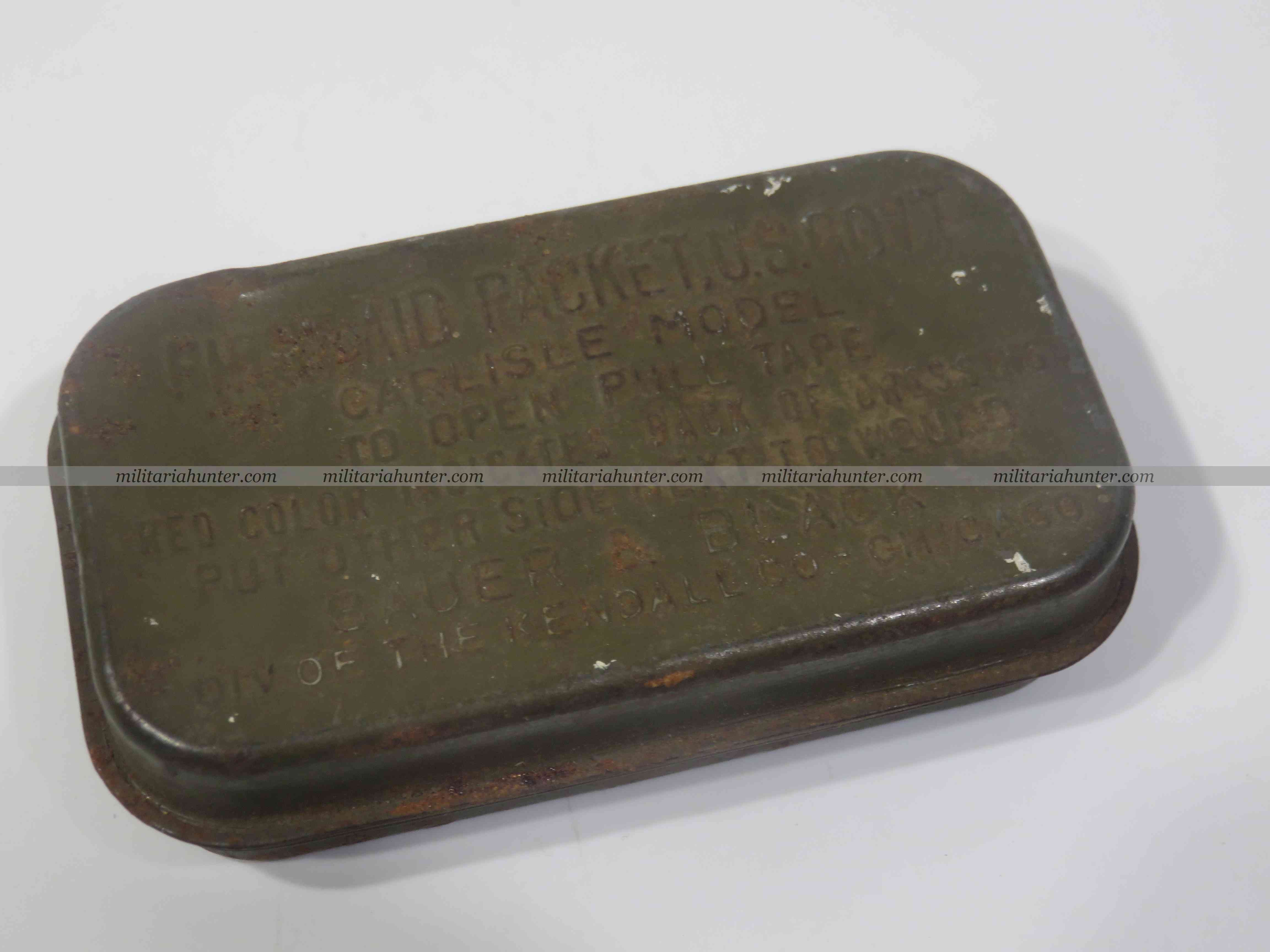 Militaria Hunter Achat Vente Estimation Militaria ww1 ww2 ww2 pansement US